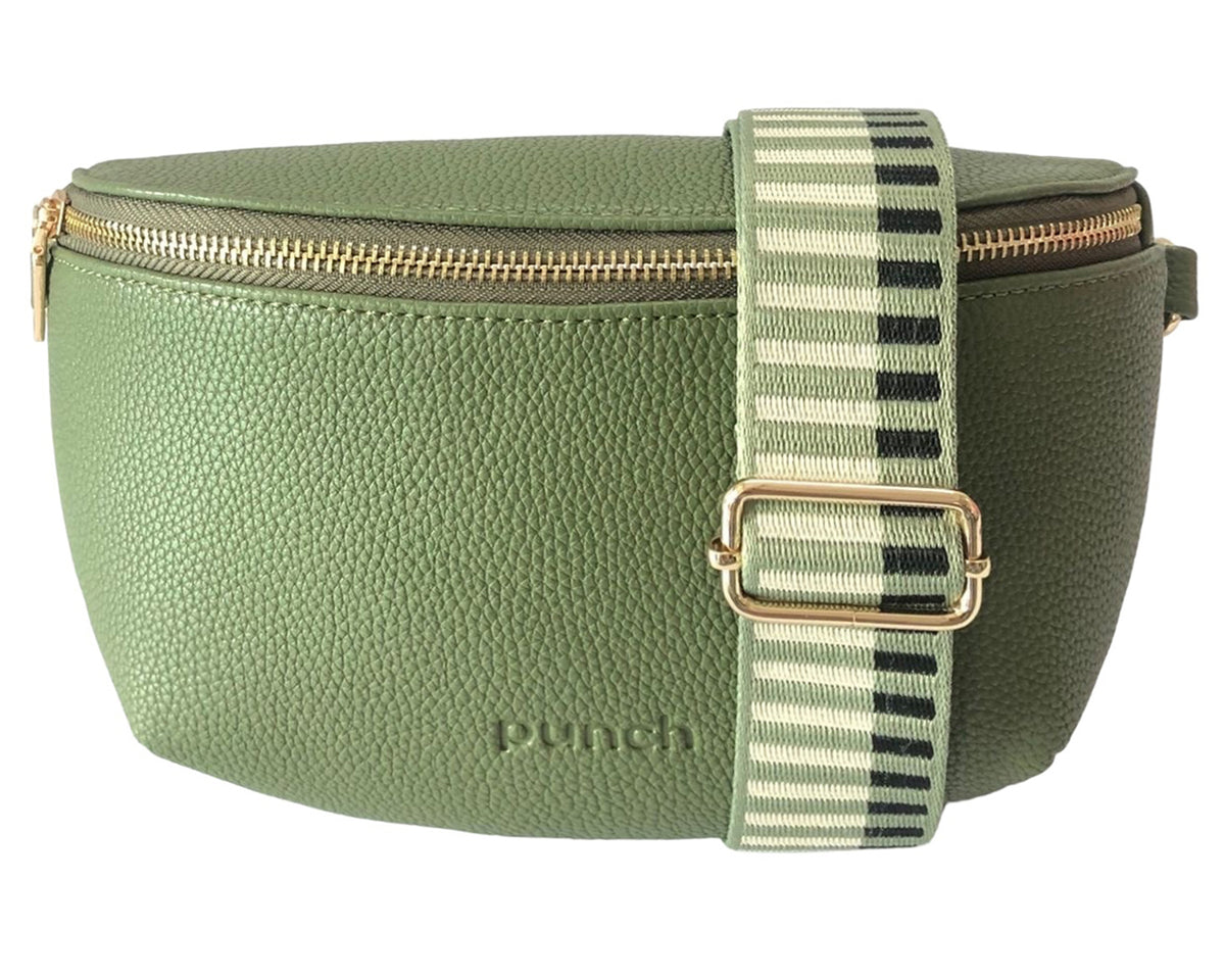 SUSIE SMALL SLING BAG KHAKI – Punch Neoprene