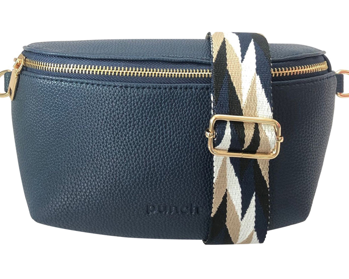 SUSIE SMALL SLING BAG NAVY – Punch Neoprene